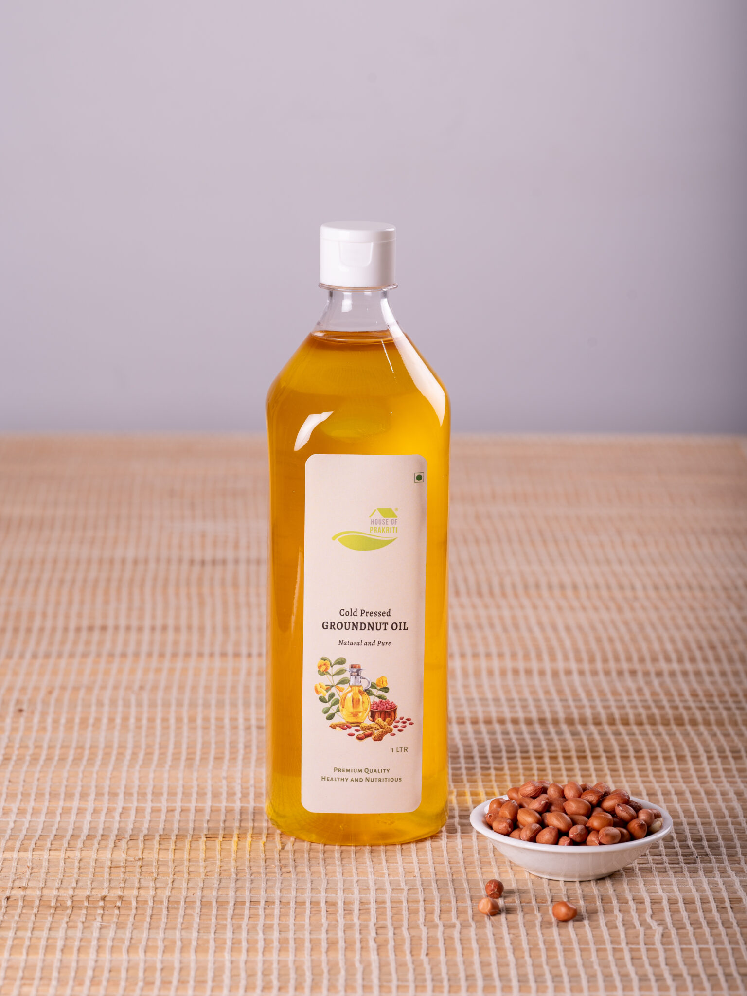 Cold Pressed Groundnut Oil